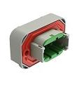 China Thermoplastic DIP Connector -55°C to +125°C Multiple Terminal Options Gray for sale