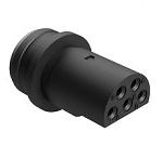 China Thermoplastic Shell DIP Connector -40°C to +105°C with Various Terminal Options for sale