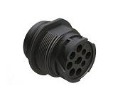 China Black DIP Connector Thermoplastic Shell -55°C to +125°C Multiple Terminal Types for sale