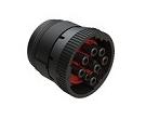 China Thermoplastic Shell DIP Connector -55°C to +125°C Black ROHS for sale