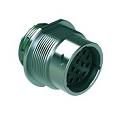 China DIP Connector Zinc Alloy Nickel Plated Housing -55°C to +125°C Amphenol AHDM04-18-14SN for sale