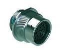 China Amphenol AHDM04-18-20SR DIP Connector Zinc Alloy Nickel Plated Housing -55°C to +125°C for sale
