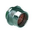 China Amphenol AHDM04-24-18PN DIP Connector Zinc Alloy Nickel Plated -55°C to +125°C for sale