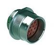 China Amphenol AHDM04-24-19PN DIP Connector Zinc Alloy Nickel Plated -55°C to +125°C for sale