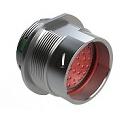 China Durable DIP Connector Zinc Alloy Housing -55°C to +125°C Black Various Terminals for sale