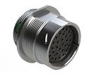 China Amphenol DIP Connector Zinc Aluminium Alloy Housing -55°C to +125°C ROHS for sale