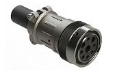 China DIP Connector Black Zinc Alloy Housing -55°C to +125°C Various Terminal Types for sale