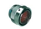 China Amphenol AHDM06-24-31PR DIP Connector Zinc Alloy Nickel Plated Housing -55°C to +125°C for sale
