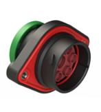 China Amphenol DIP Connector Thermoplastic Housing -55°C to +125°C ROHS for sale