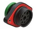 China Black DIP Connector Thermoplastic Housing -55°C to +125°C ROHS for sale