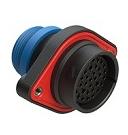 China Amphenol DIP Connector Thermoplastic Housing Black -55°C to +125°C Multiple Terminal Types for sale
