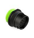 China Thermoplastic Housing DIP Connector Black -55°C to +125°C Multiple Terminal Options for sale