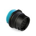 China Thermoplastic DIP Connector Black -55°C to +125°C Multiple Terminal Types for sale