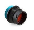 China Amphenol DIP Connector Black Thermoplastic Housing -55°C to +125°C ROHS for sale