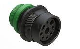 China Black Thermoplastic DIP Connector -55°C to 125°C with Various Terminal Types for sale