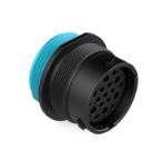 China Thermoplastic DIP Connector -55°C to +125°C Black Housing with Multiple Terminal Options for sale