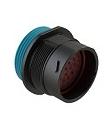 China Amphenol Thermoplastic DIP Connector -55°C to +125°C ROHS Black for sale