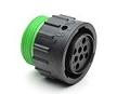 China Black DIP Connector Thermoplastic Housing -55°C to +125°C ROHS for sale