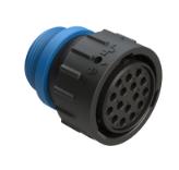 China Black Thermoplastic DIP Connector -55°C to +125°C with Multiple Terminal Options for sale
