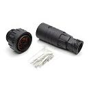 China Amphenol DIP Connector AHDP06-24-91S-BS3-K16X -40°C to +125°C Black Industrial for sale
