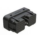 China Thermoplastic DIP Connector Black Housing -55°C to +125°C ROHS for sale