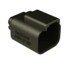 China Amphenol AT04-2P-BM02 DIP Connector Thermoplastic Housing -55°C to +125°C for sale