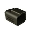 China Thermoplastic DIP Connector -55°C to +125°C with Various Terminal Types Black for sale