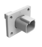 China Thermoplastic Housing DIP Connector -55°C to +125°C RoHS Certified Grey for sale