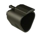China Thermoplastic DIP Connector Black Housing -55°C to +125°C ROHS Certified for sale