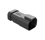 China Black Polyamide DIP Connector 4 Pin -55°C to +125°C ROHS Certified for sale
