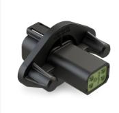 China Amphenol DIP Connector AT04-4P-PM12 Thermoplastic Housing -55°C to +125°C for sale