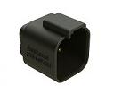 China Amphenol DIP Connector AT04-6P-BM02 Black Thermoplastic -55°C to +125°C for sale