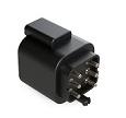 China Black Thermoplastic DIP Connector -55°C to +125°C with Various Terminal Types for sale