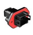 China Amphenol DIP Connector Black Thermoplastic Housing -55°C to +125°C ROHS for sale