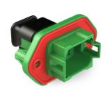 China Amphenol AT04-08PC-PM16 DIP Connector Thermoplastic Housing -55°C to +125°C ROHS for sale