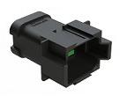 China Thermoplastic DIP Connector -55°C to +125°C Black Housing with Multiple Terminal Options for sale