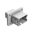 China Amphenol AT04-12PA-BL04 DIP Connector Thermoplastic Housing -55°C to +125°C Grey for sale