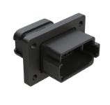 China Thermoplastic DIP Connector Black -55°C to +125°C ROHS Certified for sale