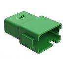 China Green Thermoplastic DIP Connector -55°C to +125°C Multiple Terminal Types for sale