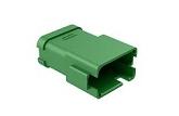 China Polyamide Housing DIP Connector Green -55°C to 125°C Multiple Terminal Options for sale