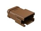 China DIP Connector Featuring Brown Polyamide Housing and Multiple Terminal Options Suitable for Wide Temperature Applications for sale