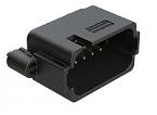 China Black Thermoplastic DIP Connector -55 to 125°C Multiple Terminal Types for sale