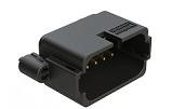 China Amphenol AT04-18PC-BM02BK Black DIP Connector Thermoplastic Housing -55°C to +125°C for sale