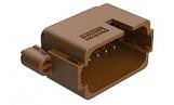 China Thermoplastic Housing DIP Connector -55°C to +125°C with Multiple Terminal Options for sale