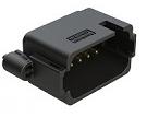 China Black Thermoplastic DIP Connector -55°C to +125°C ROHS Certified for sale