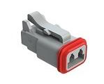 China Versatile DIP Connector with Grey Thermoplastic Housing Multiple Terminal Types and Wide Operating Temperature Range for sale