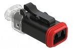 China Amphenol DIP Connector AT06-2S-D1224V Thermoplastic Housing -40°C to +85°C for sale