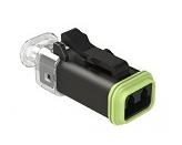 China Thermoplastic DIP Connector Black Housing -40°C to +85°C ROHS Certified for sale