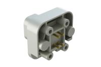 China Amphenol AT15-4P-BM01 Wire-to-Board Header 4 Position Male Pins IP67 13A 250V for sale