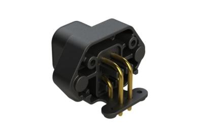 China Amphenol ATP13-4P-BM01BLK 4 Position Board Mount Connector 25A 250V IP67 Automotive for sale
